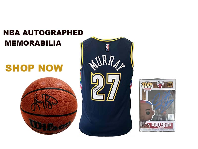 Signed NBA Memorabilia | Shop Basketball Collectibles Online — Golden ...