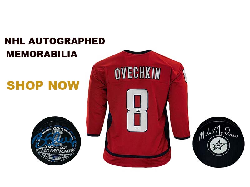 NHL Memorabilia | Exclusive Authentic NHL Memorabilia — Golden Autographs