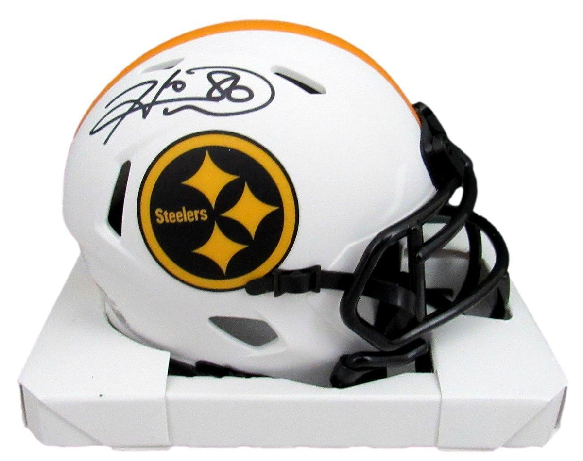 Hines Ward Signed/Autographed Steelers Lunar Eclipse Mini Helmet JSA 1 ...