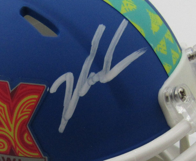 Jalen Carter Signed/Autographed Super Bowl 59 Mini Helmet Eagles PSA/D ...