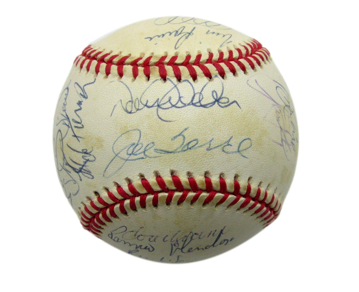 2000 Yankees Team-Signed by 22 1998 WS Baseball PSA Jeter Raines Torre ...