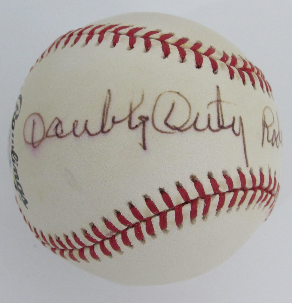 Ted Double Duty Radcliffe Signed/Auto ONL Baseball Black Barons PSA/DN ...