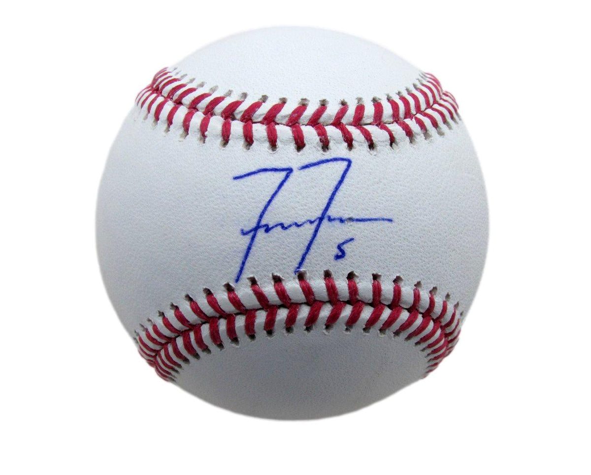 Freddie Freeman Signed/Auto OML Baseball Los Angeles Dodgers PSA/DNA 1 ...