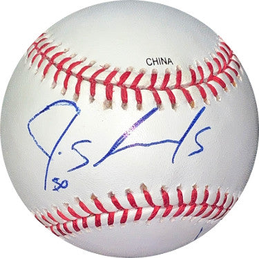 James Shields signed Rawlings Official Major League Baseball- JSA Holo ...
