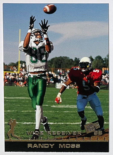 Randy Moss 1998 Press Pass Rookie Card (RC) #5 (Marshall/Patriots/Viki ...