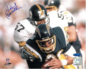 Mike Merriweather signed Pittsburgh Steelers 8x10 Photo — Golden Autographs
