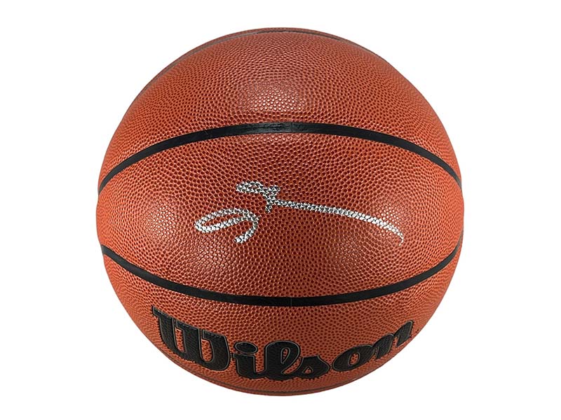 Allen Iverson Autographed Wilson Authentic Series NBA basketball Becke ...