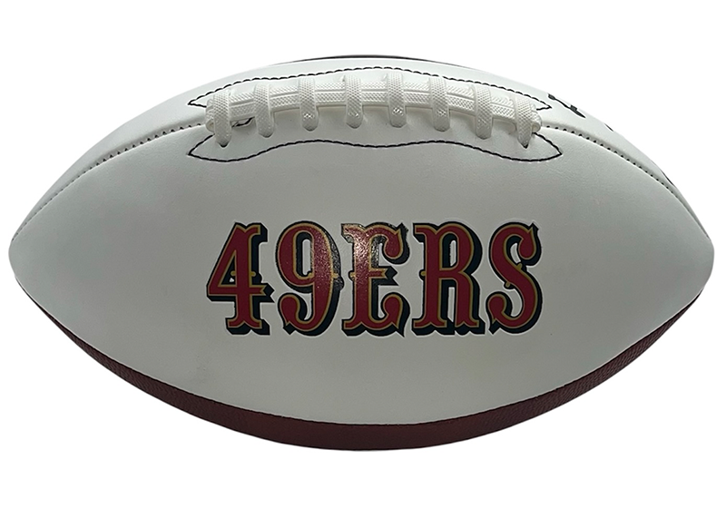 Charles Haley Signed Official NFL San Francisco Logo White Football (J ...