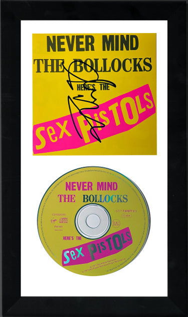 Sex Pistols Glen Matlock signed 1990 Never Mind The Bollocks Booklet 6 ...