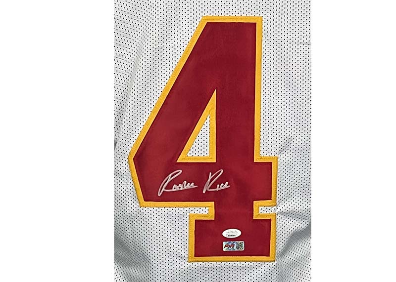 Rashee Rice Signed Custom White Football Jersey JSA – Golden Autographs