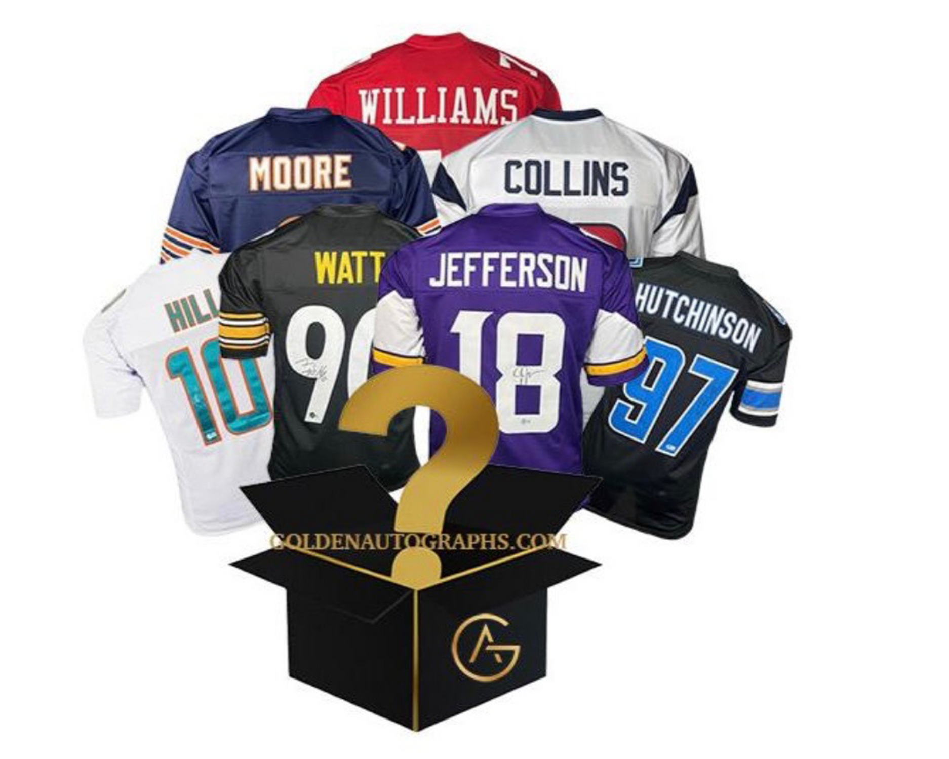 NFL Mystery Boxes | Premium Signed Football Collection — Golden Autographs