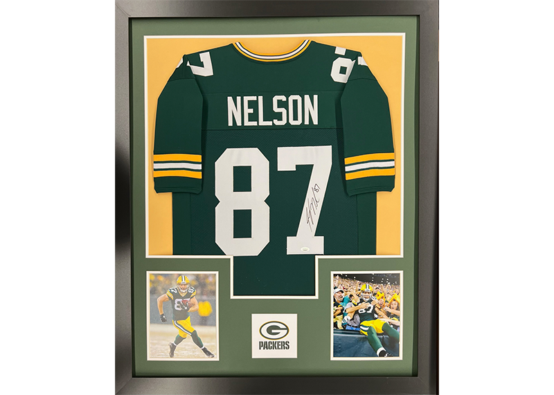 NFL Memorabilia Frames | Frames for NFL Jerseys – Golden Autographs