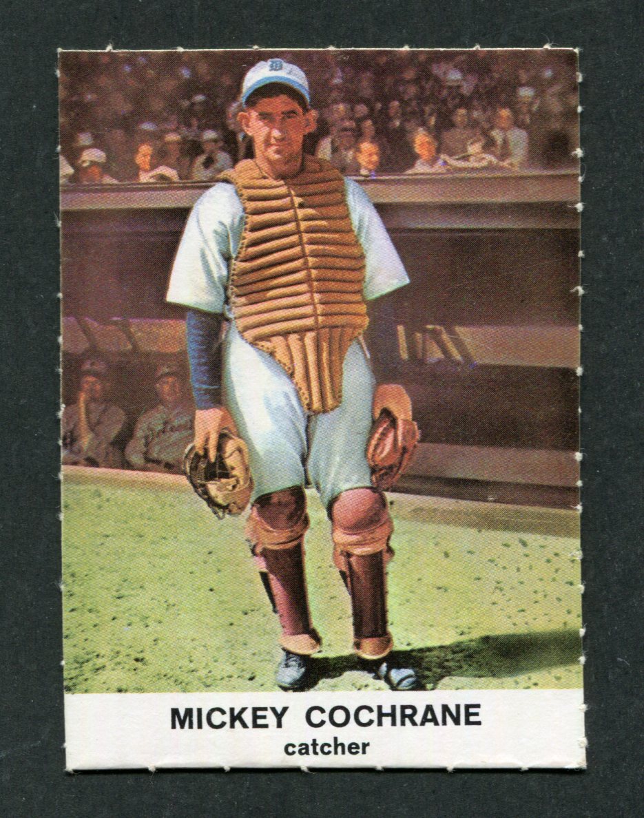 Mickey Cochrane #12 Catcher 1961 Golden Press Original Vintage Basebal ...